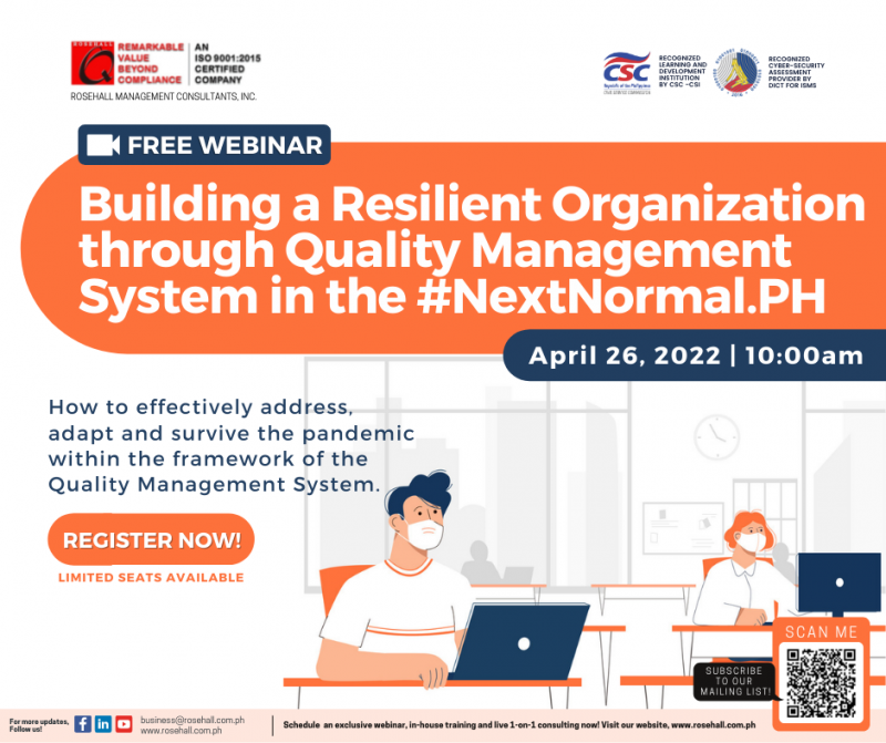 Building a Resilient Organization through Quality Management System in ...