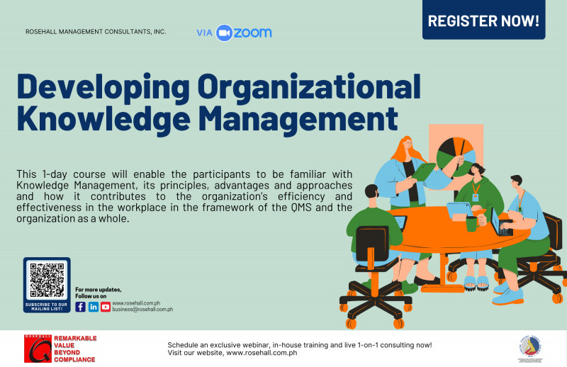 Developing Organizational Knowledge Management - ROSEHALL Management ...