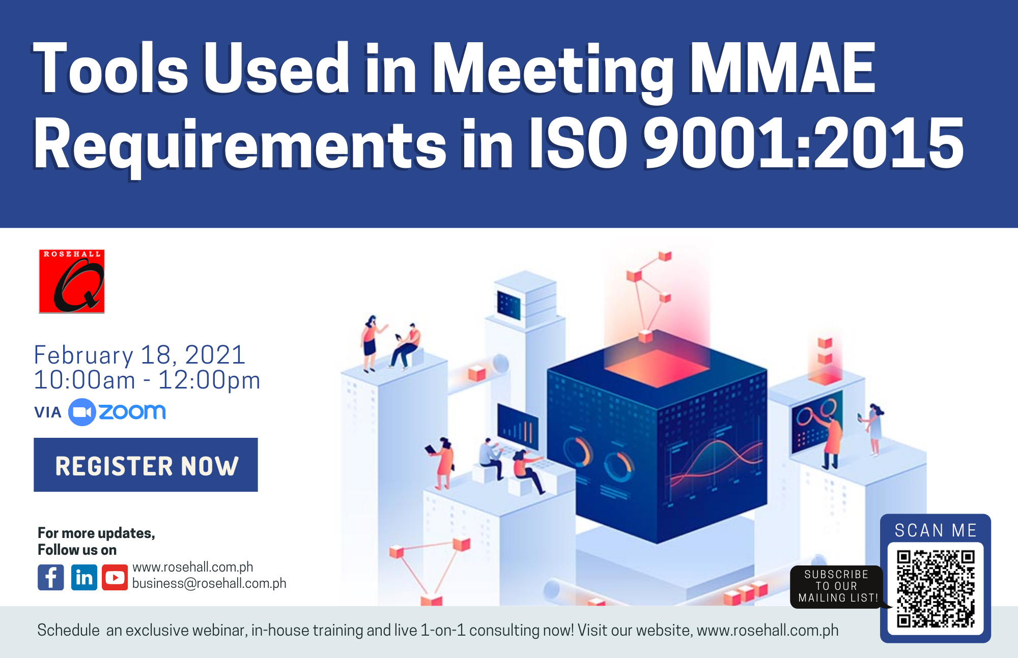 Tools Used in Meeting MMAE Requirements in ISO 9001:2015 - ROSEHALL ...