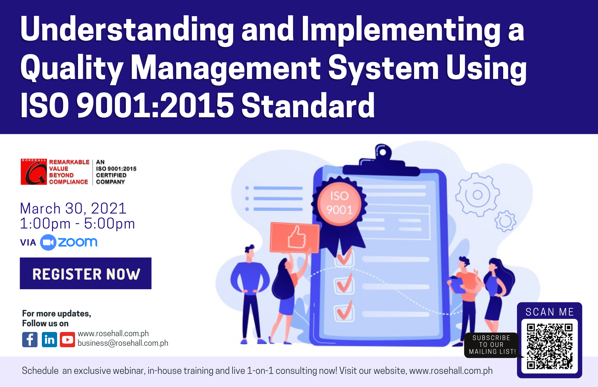 Understanding and Implementing Quality Management System using ISO 9001 ...