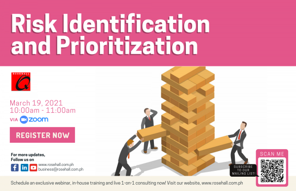 Risk Identification and Prioritization - ROSEHALL Management ...