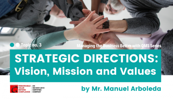 Strategic Directions: Vision, Mission and Values - ROSEHALL Management ...