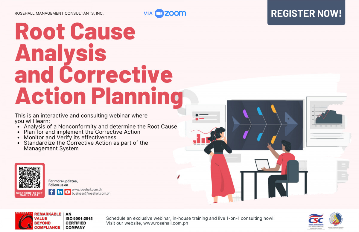 Root Cause Analysis And Corrective Action Planning ROSEHALL Root Cause Analysis And Corrective Action Planning ROSEHALL
