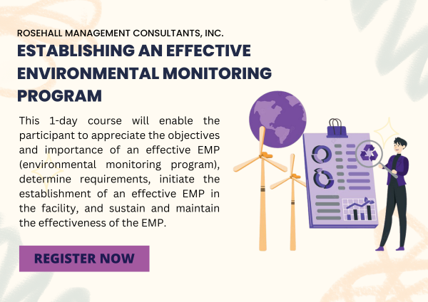 Establishing an Effective Environmental Program - ROSEHALL Management ...