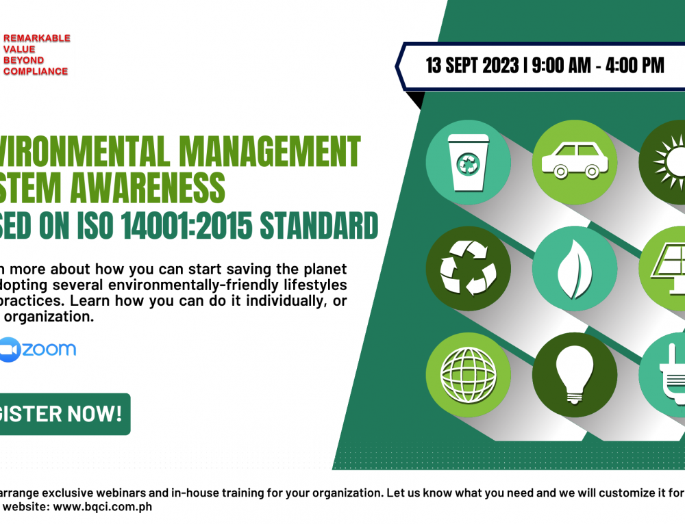 Quality Management System Awareness based on ISO 9001:2015 - ROSEHALL ...